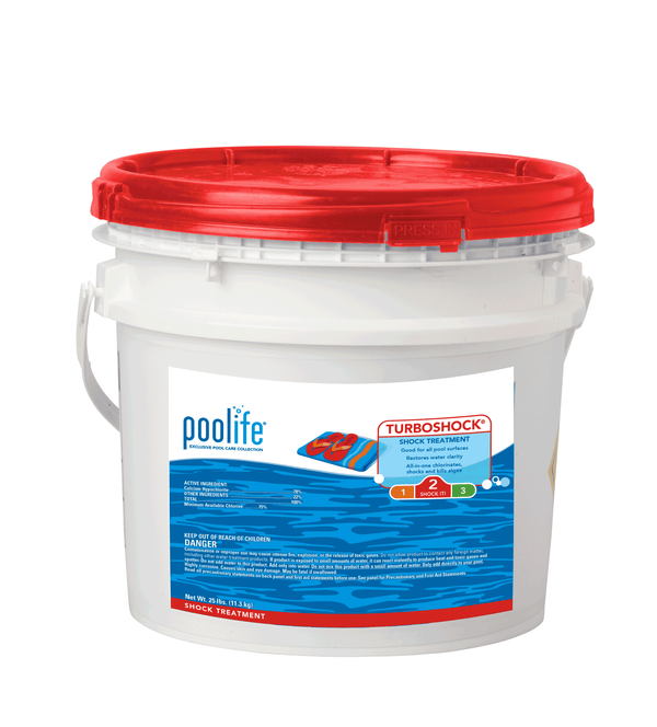 Poolife Turbo Pool Shock (25 pound bucket) - Swim-N-Pools Billiards & Spas